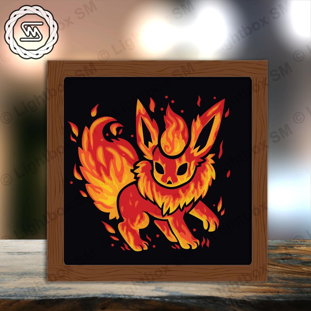 Pokemon 51 - Paper Cut Light Box Template Files, Shadow Box, 3D ...