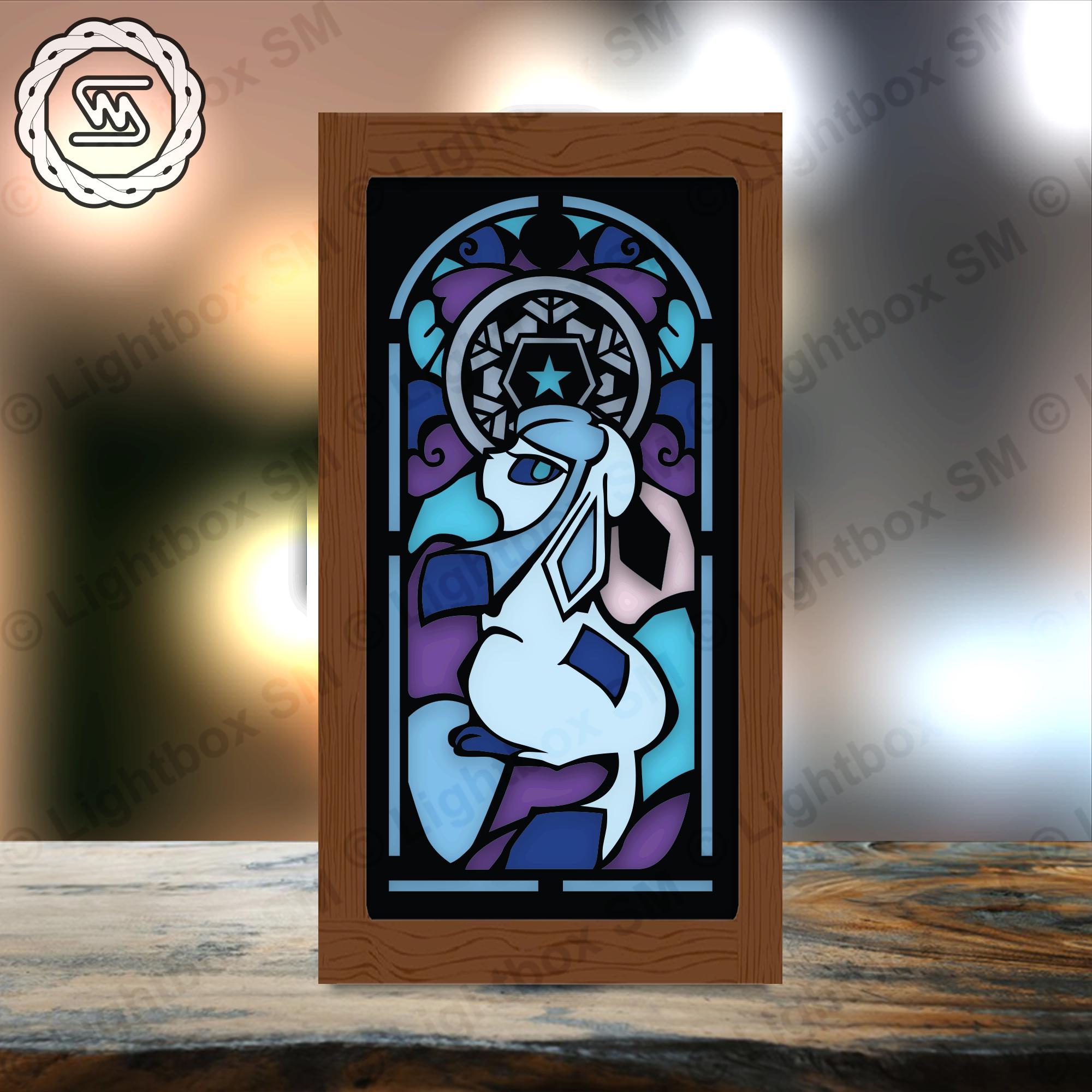 Pokemon 63 - Paper Cut Light Box Template Files, Shadow Box, 3D ...