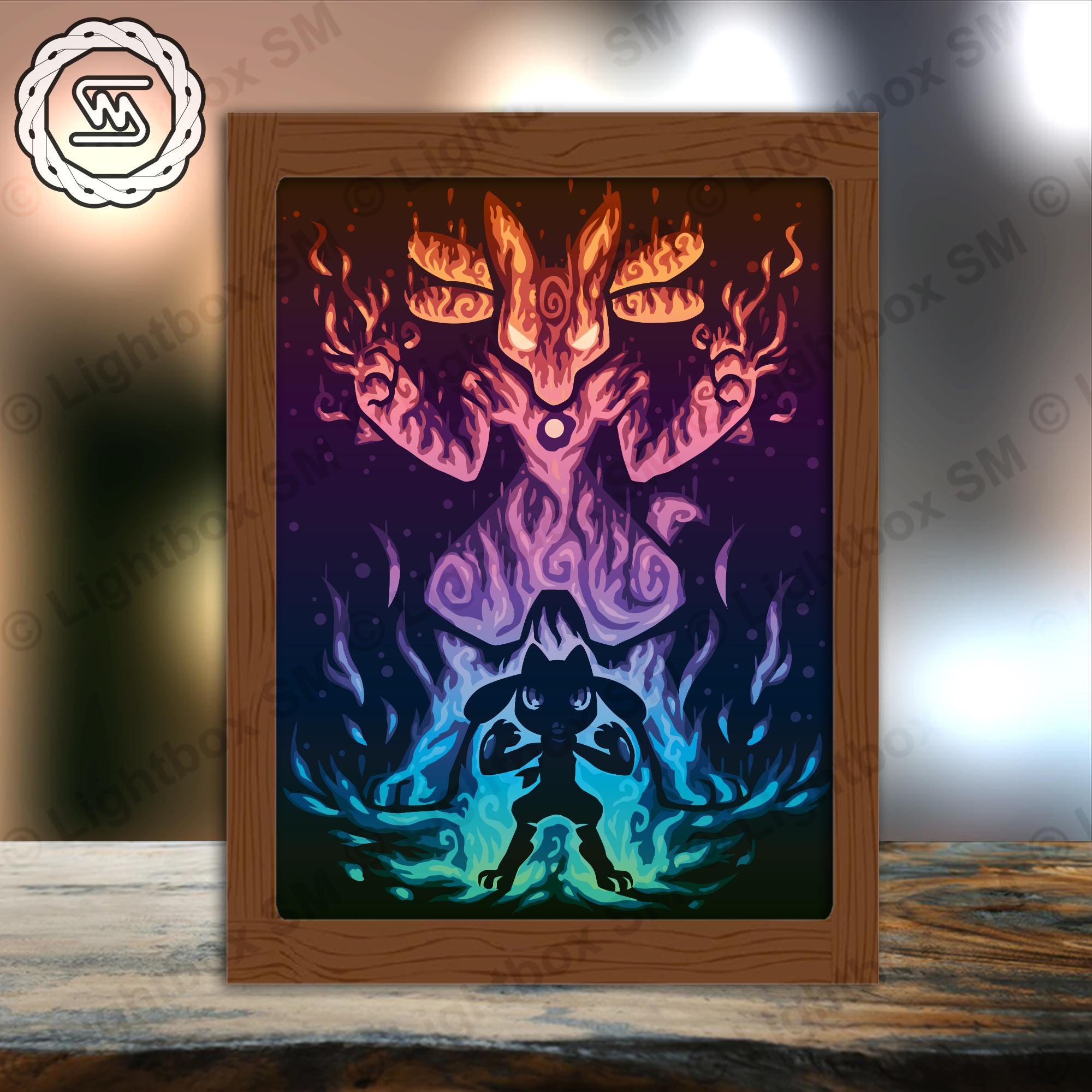 Pokemon 71 - Paper Cut Light Box Template Files, Shadow Box, 3D ...