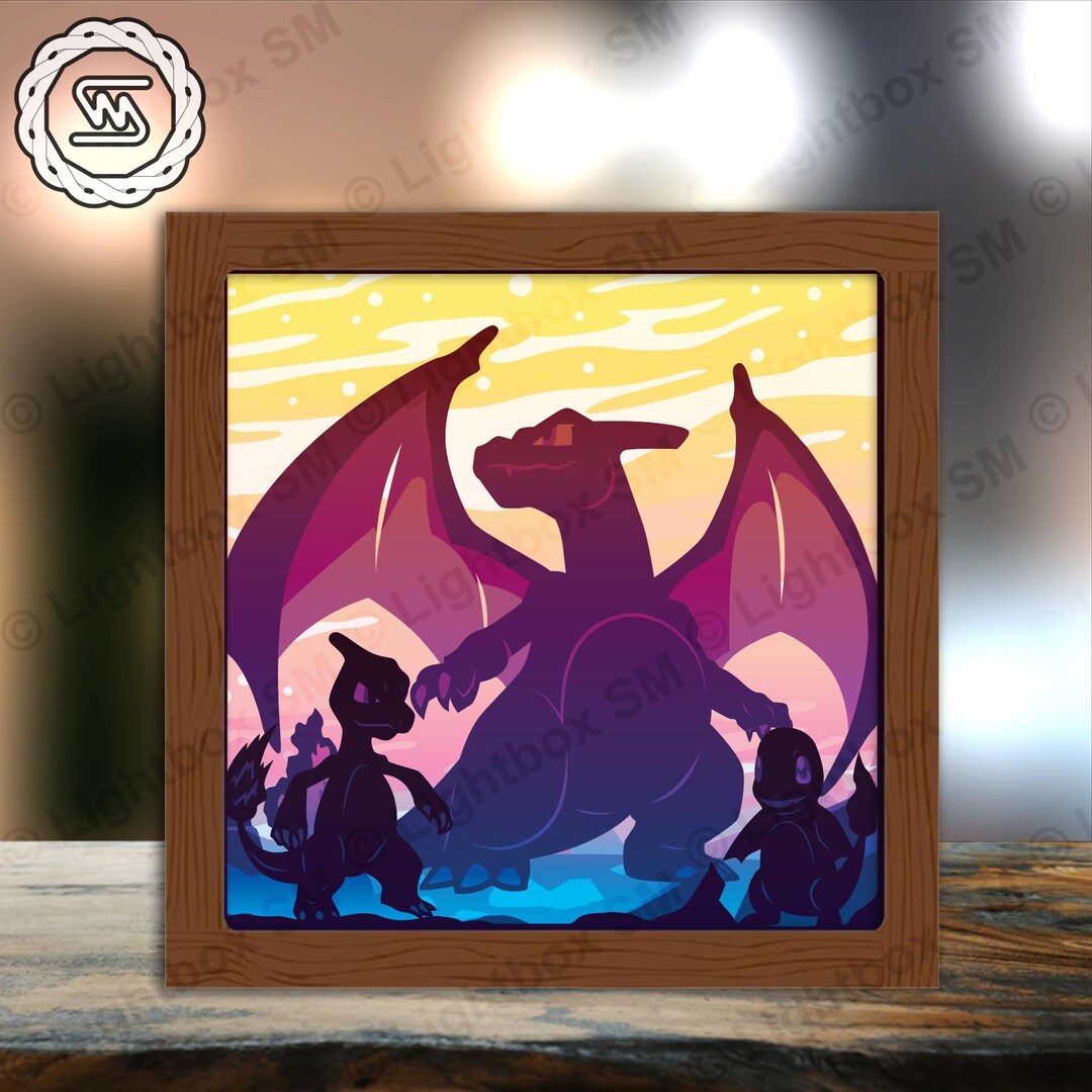 Pokemon 84 - Paper Cut Light Box Template Files, Shadow Box, 3D ...