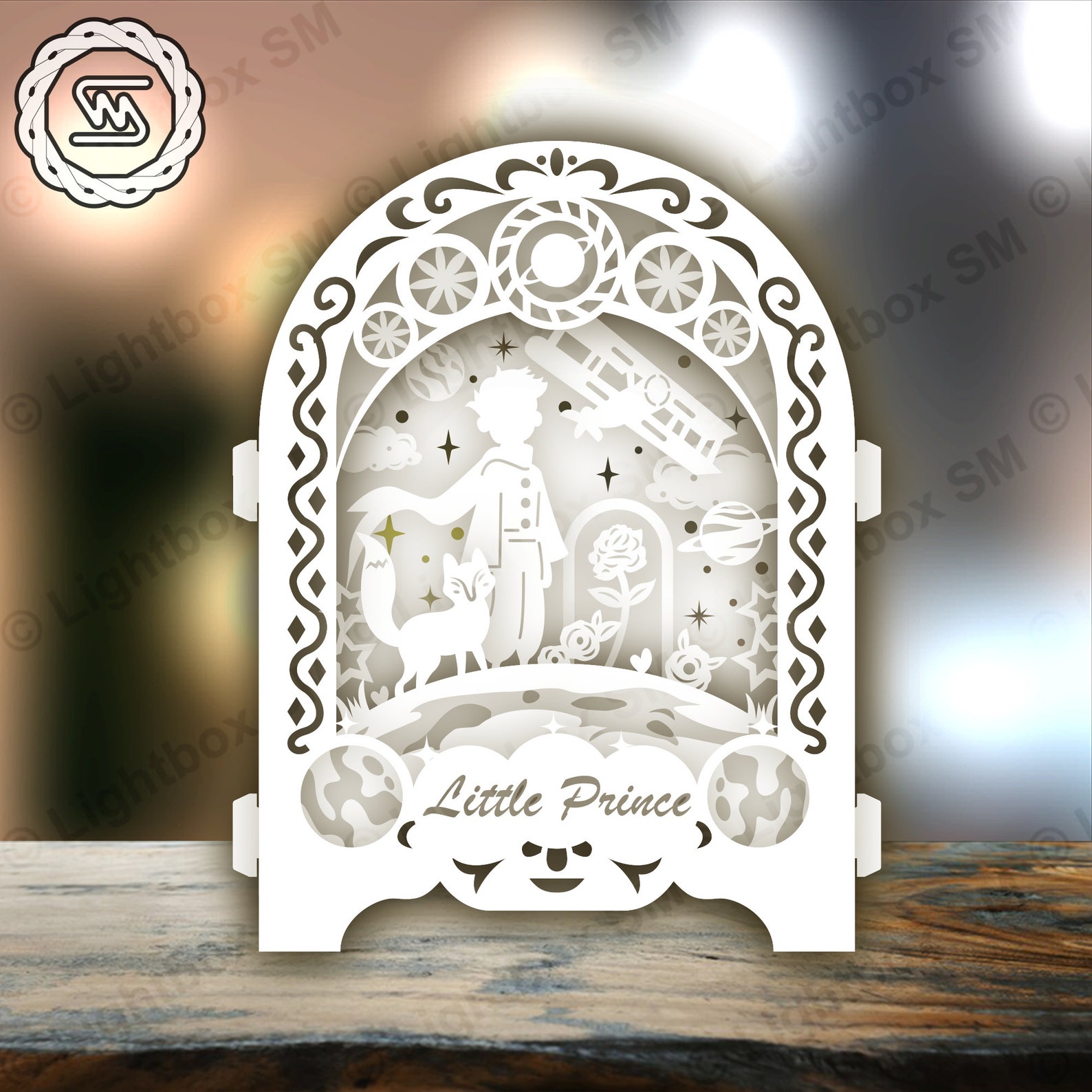 Little Prince - Popup SVG Cutting File, Popup Card SVG, Popup Gift ...