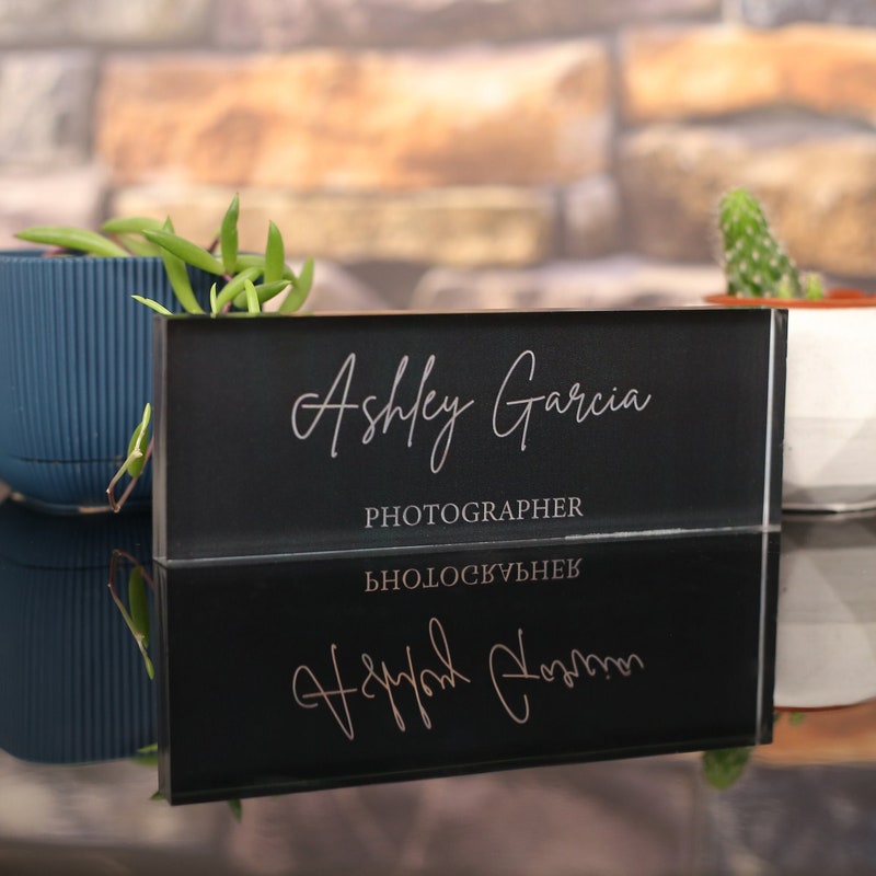 Desk Name Plate - Etsy