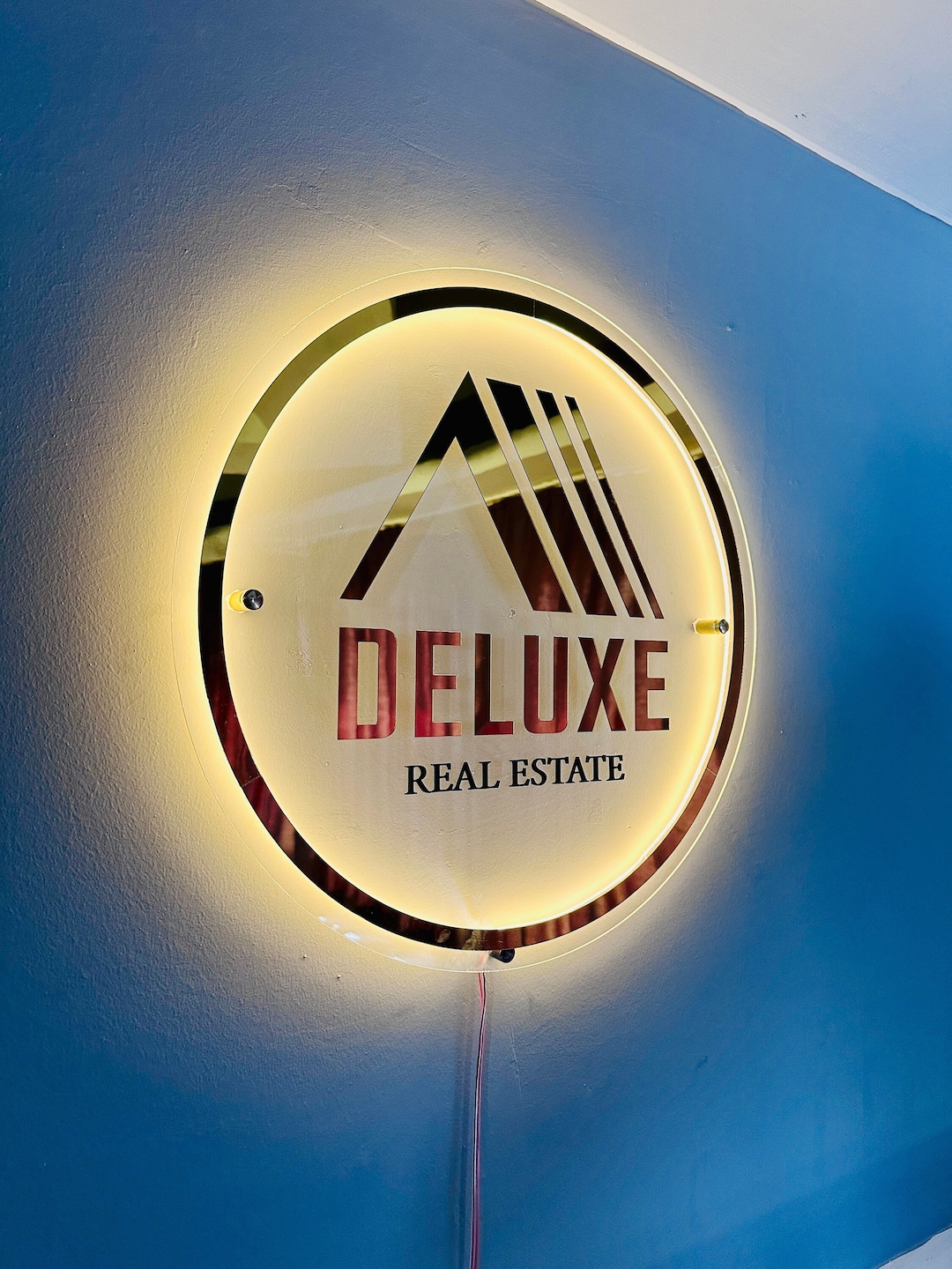 Neon Business Sign | 3D Logo BACKLIT Sign | Led Sign | Custom Acrylic ...