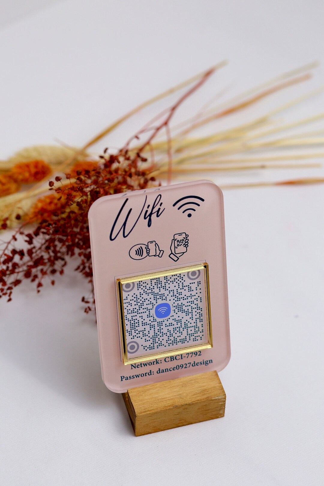 Mini QR Code Sign | Qr Code Sign | Business Social Media Sign | Payment ...