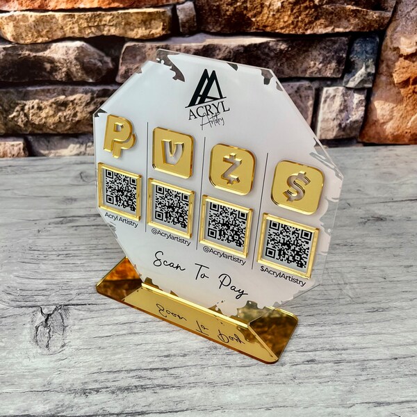 Multi Qr Code Display - Etsy