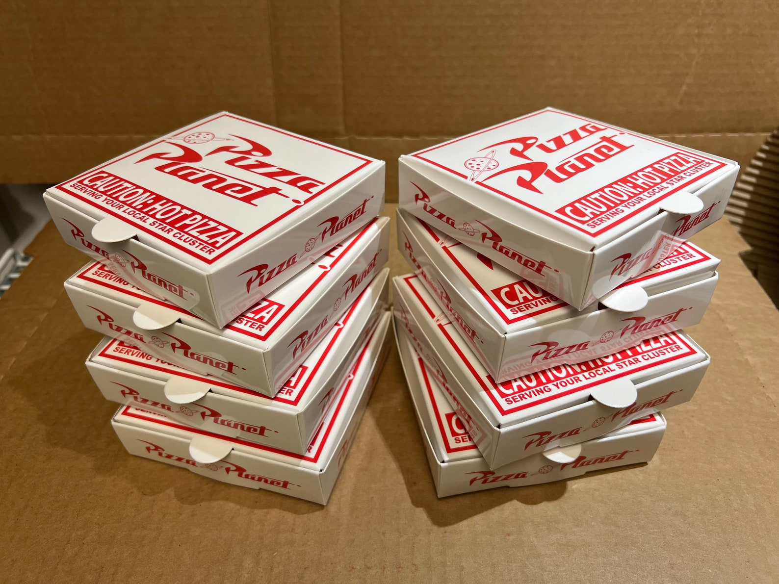 Pizza Planet Pizza Boxes for Party Events and Collectors - Etsy