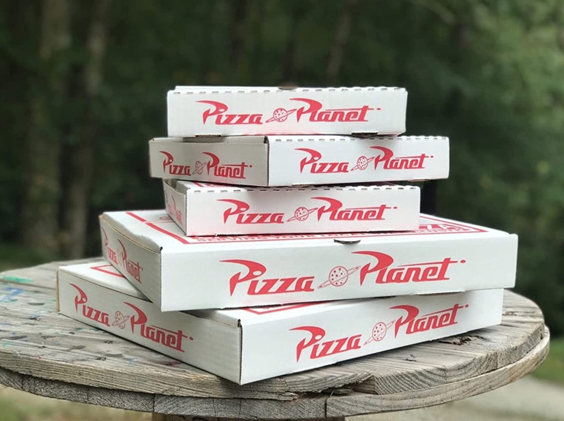 Pizza Planet Pizza Boxes for Party Events and Collectors - Etsy
