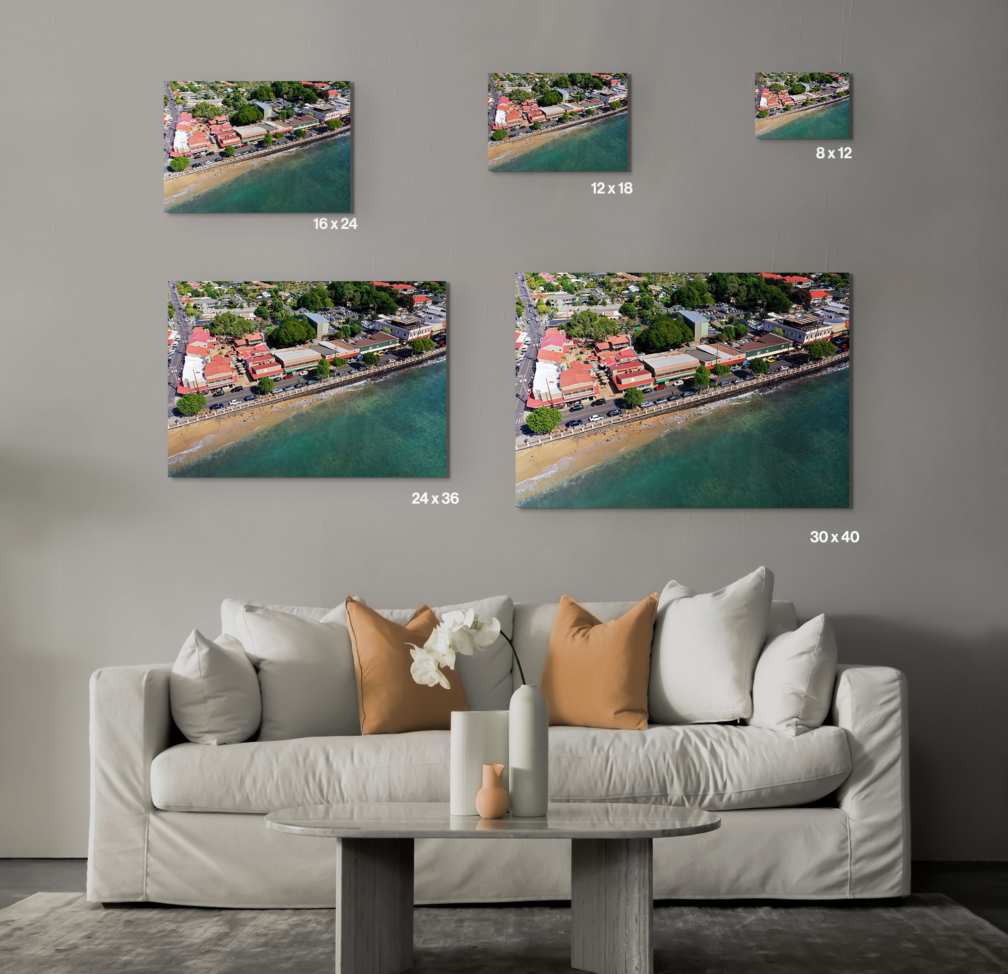 Front Street Lahaina - Hawaii Landscape | Maui, Hawaii Wall Art | Metal ...