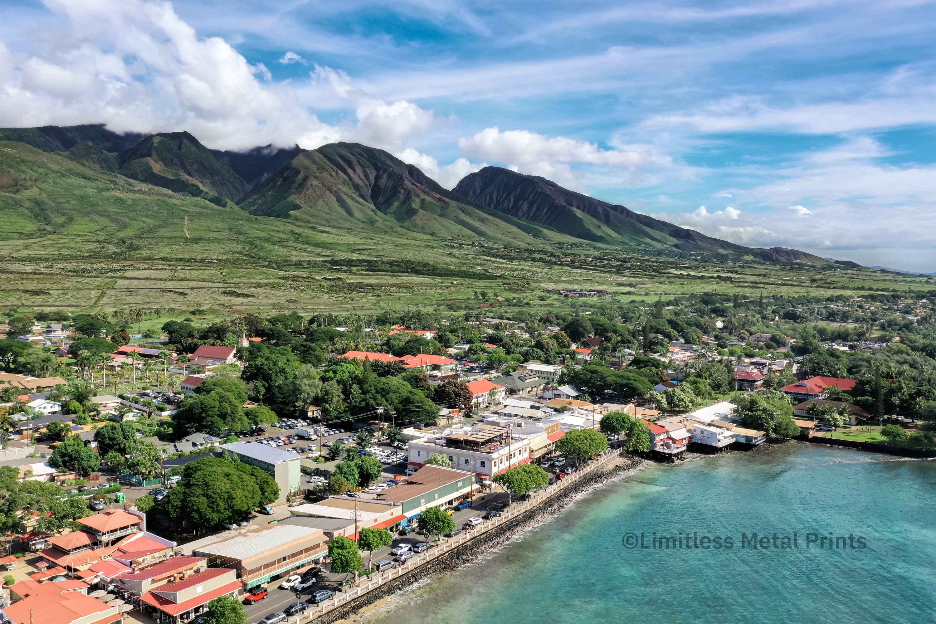 Mountains of Lahaina - Hawaii Landscape | Maui, Hawaii Wall Art ...