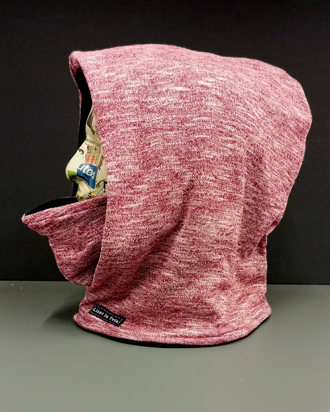 Marbled Hood Collar, Hood With Collar, Buf Hood, Balaclava, Fleece Hood ...