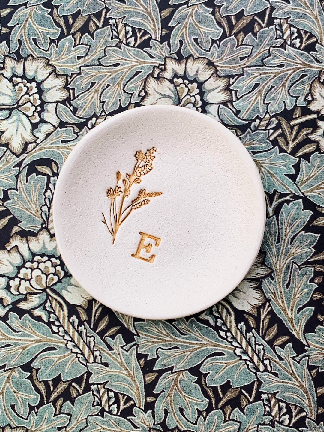 Personalised Initial Letter Dish Wedding Ring Jewellery Bowl | Birthday ...