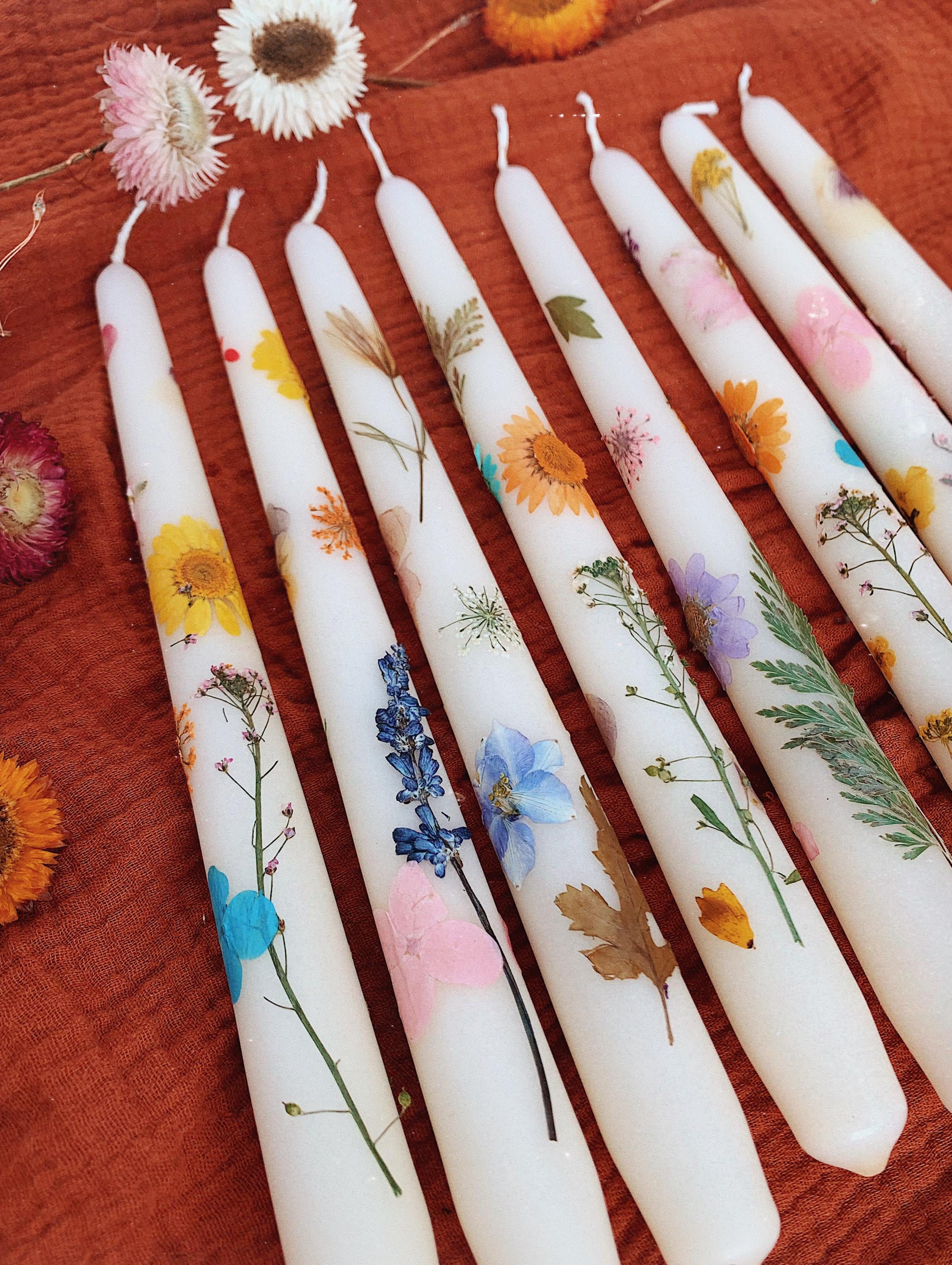 Cream Taper Dinner Altar Candles Wedding Table Candle Boho Home ...