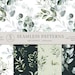 Seamless Patterns - Textile Fabric Digital Paper Leaf - Scrapbook ...