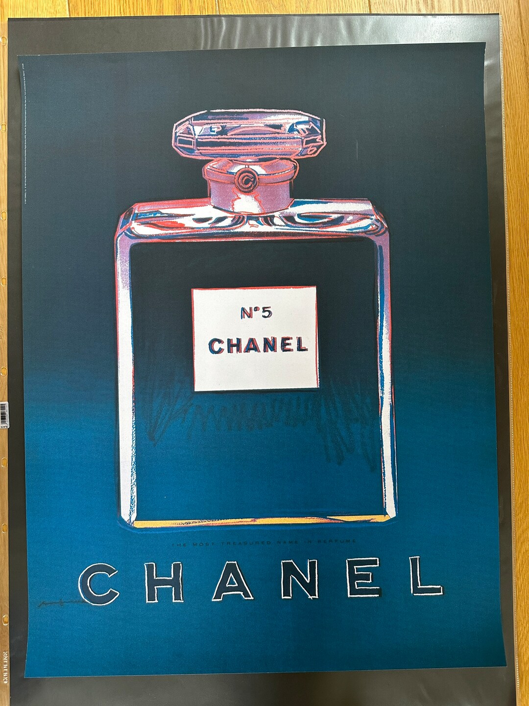 Andy Warhol Chanel No 5 Poster Authentic - Etsy
