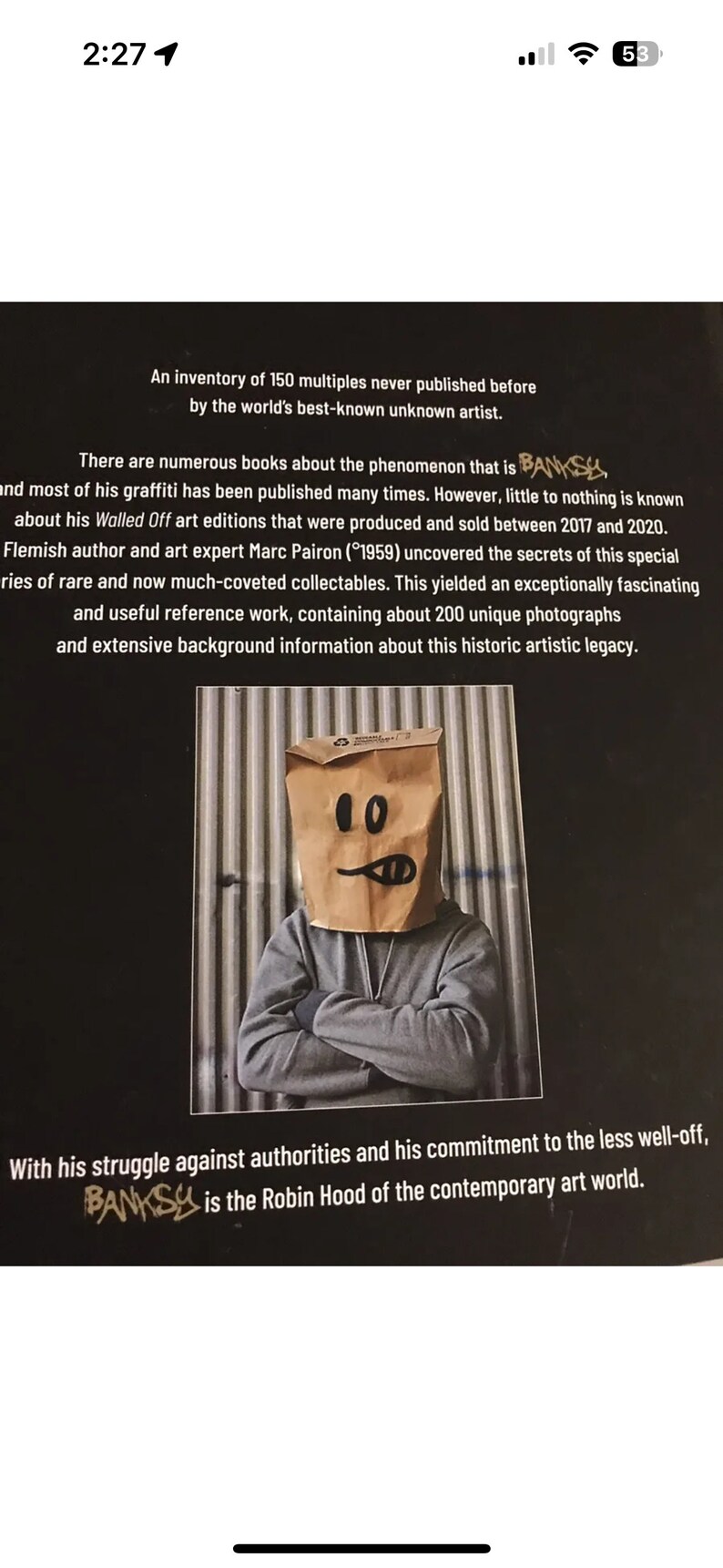 Banksy the Walled off Editions Are Sold Out Book - Etsy
