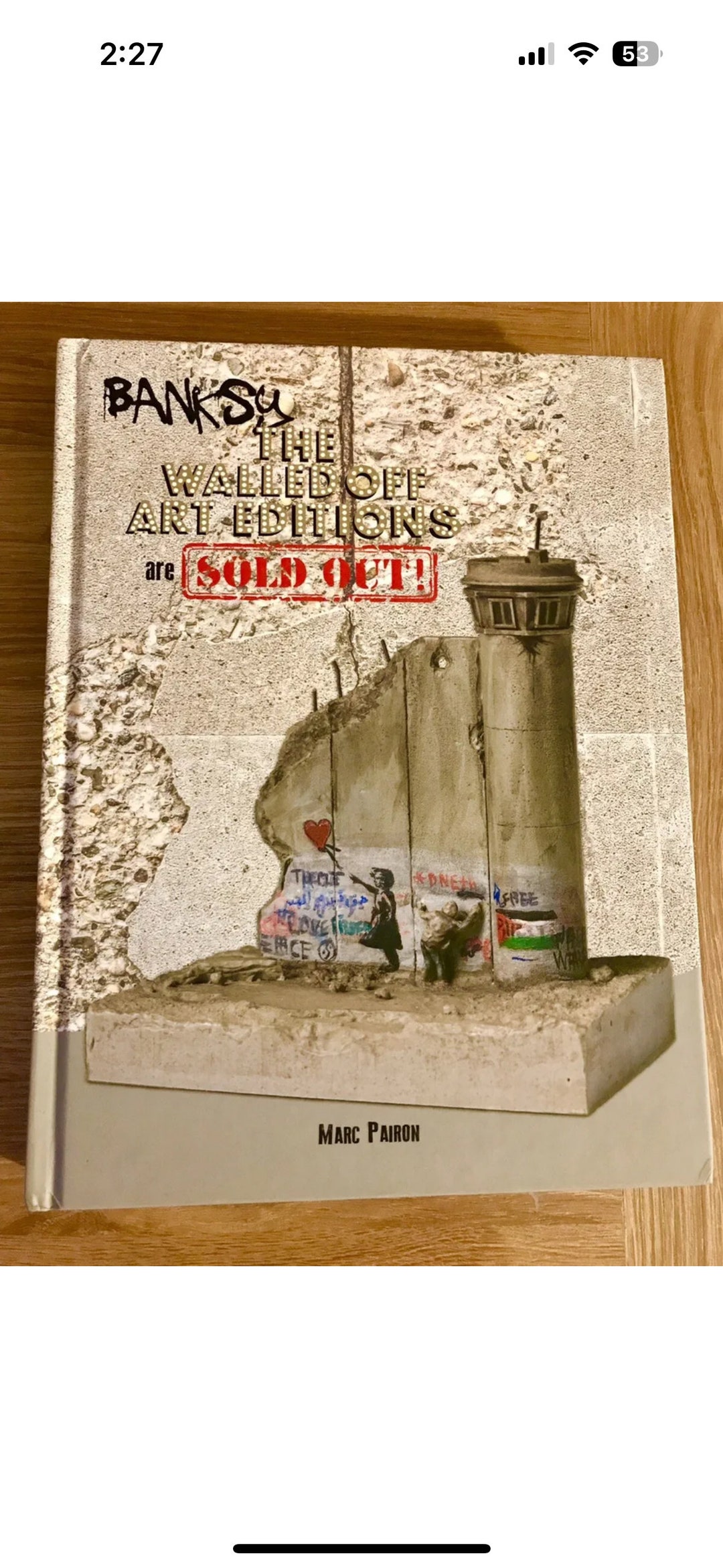 Banksy the Walled off Editions Are Sold Out Book - Etsy