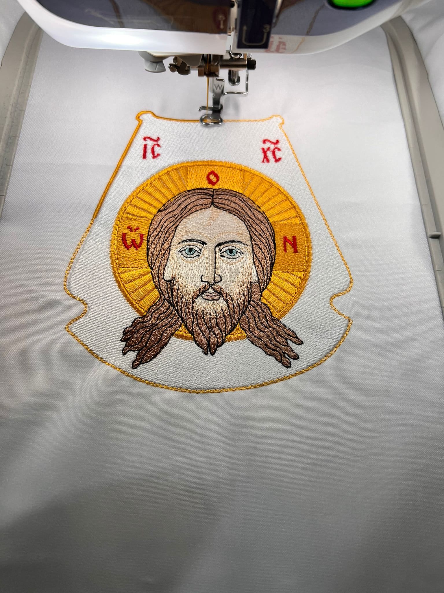 Jesus Christ - Orthodox Embroidery Icon Pack of 2 - Etsy