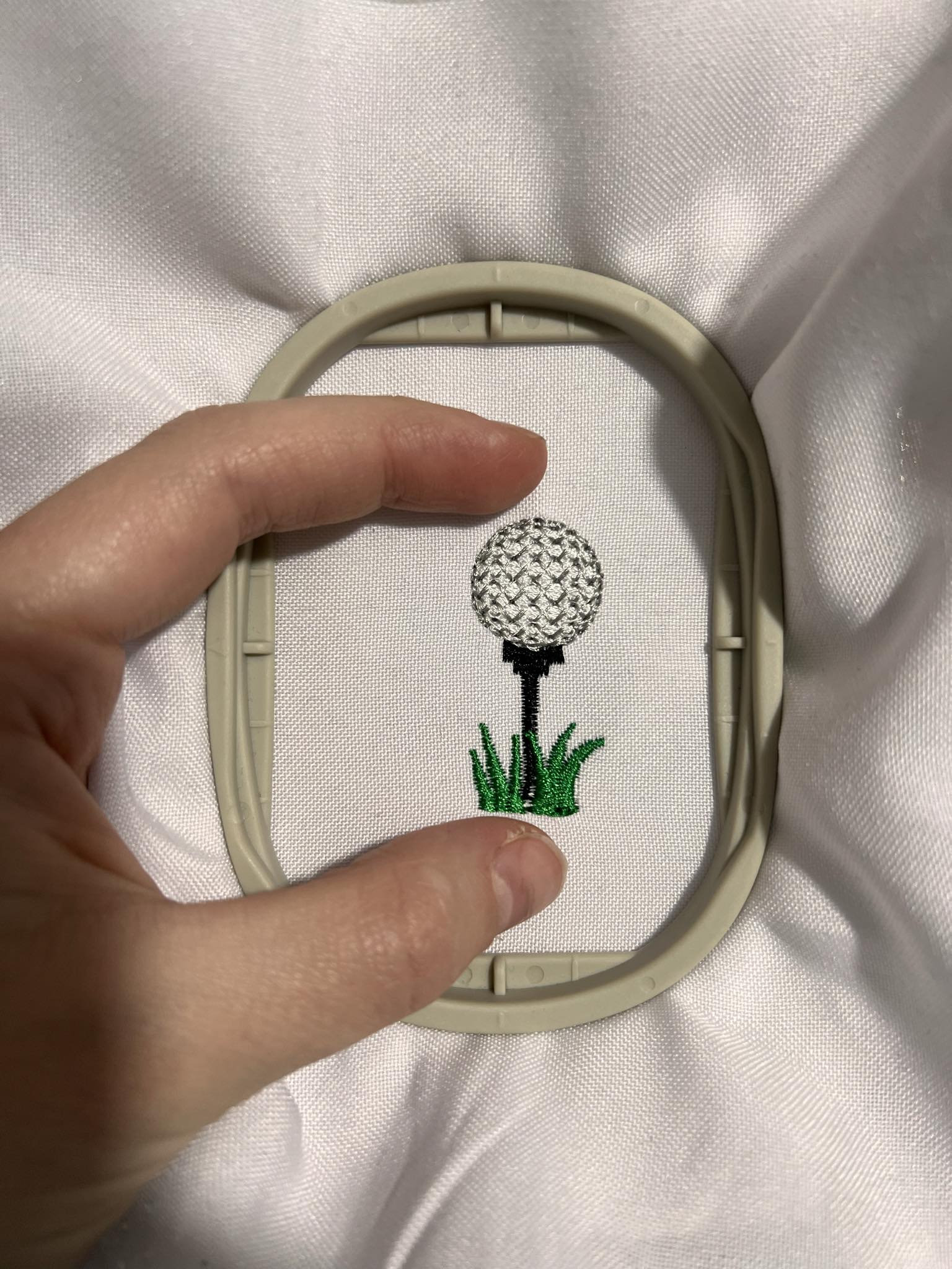 Golf Ball Embroidery Design - Etsy