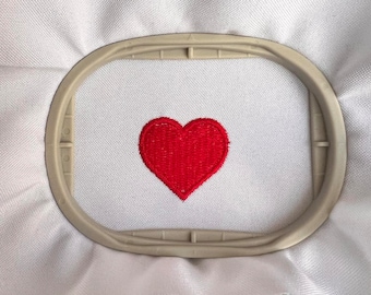 Geometric Heart Embroidery Design - Etsy