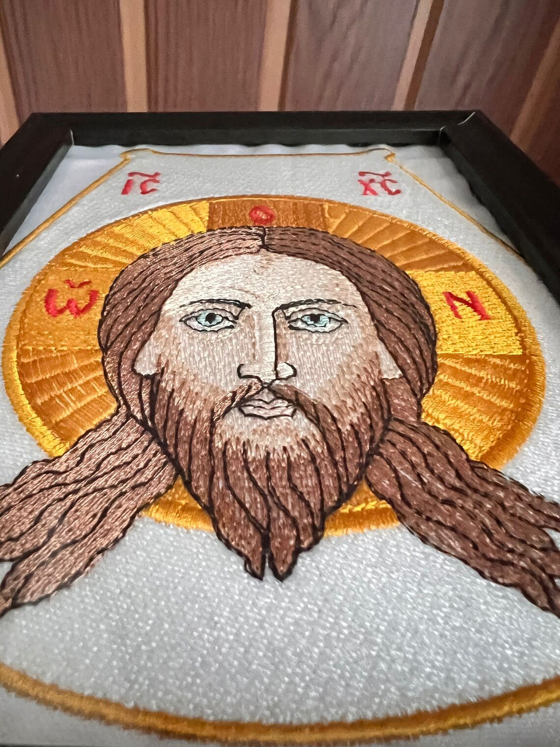 Jesus Christ - Orthodox Embroidery Icon Pack of 2 - Etsy