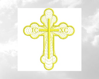FULL KIT* Orthodox Cross Hand Embroidery/christian Embroidery Pattern ...