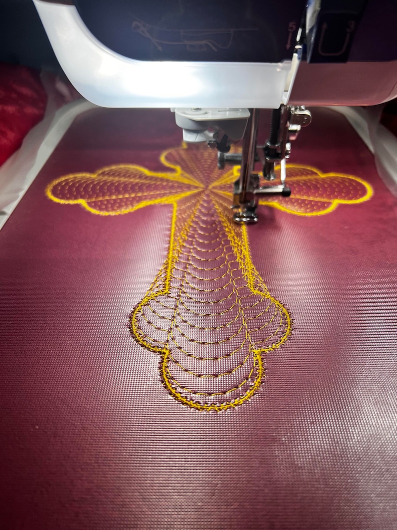 Orthodox Cross Embroidery Design - Etsy