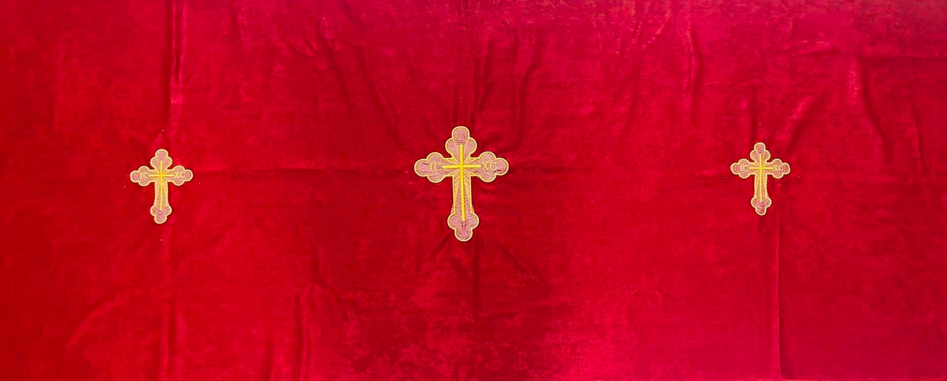 Orthodox Cross Embroidery Design - Etsy