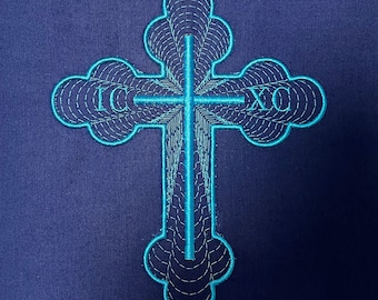 Orthodox Embroidery Design Cross - Etsy