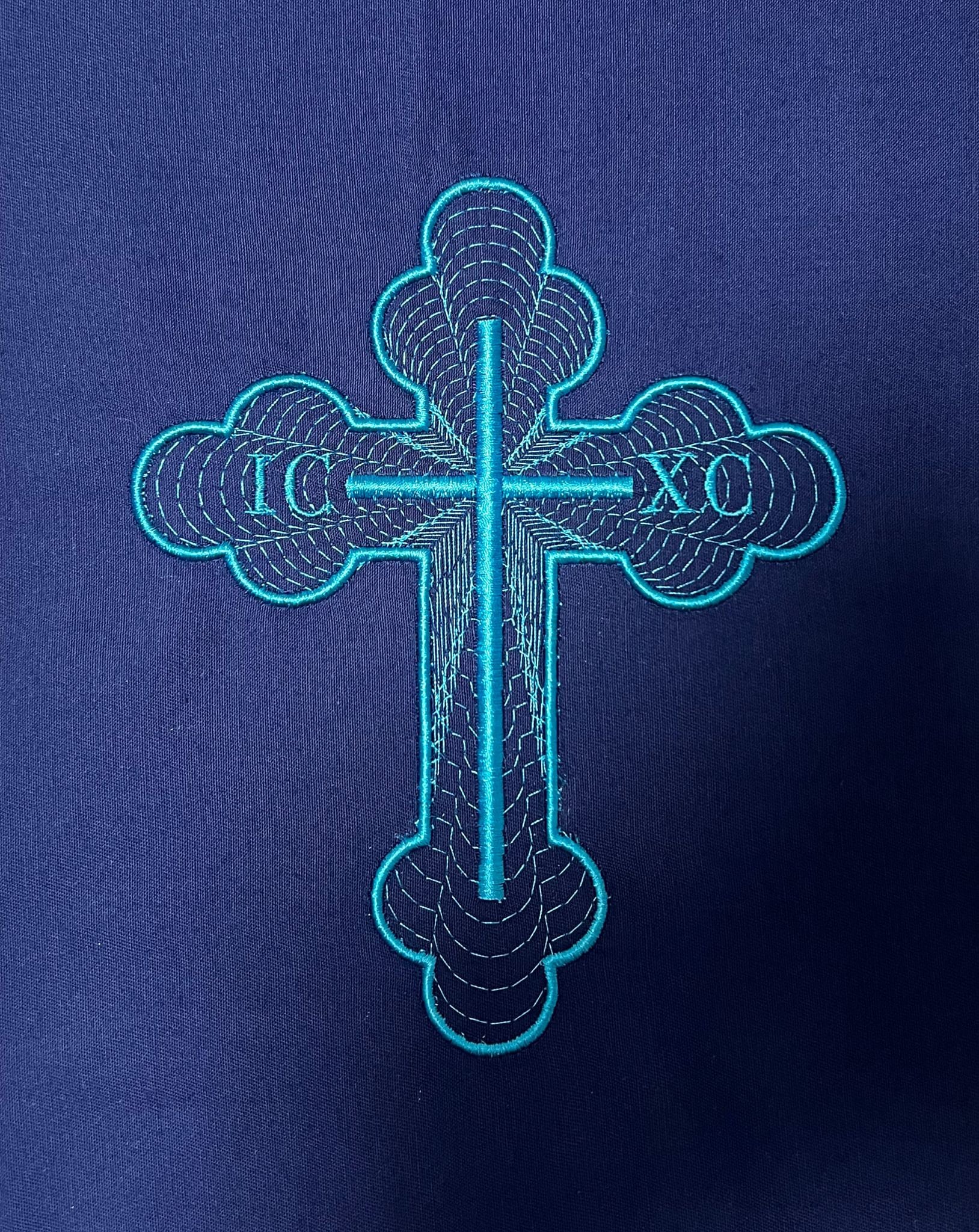 Orthodox Cross Embroidery Design - Etsy