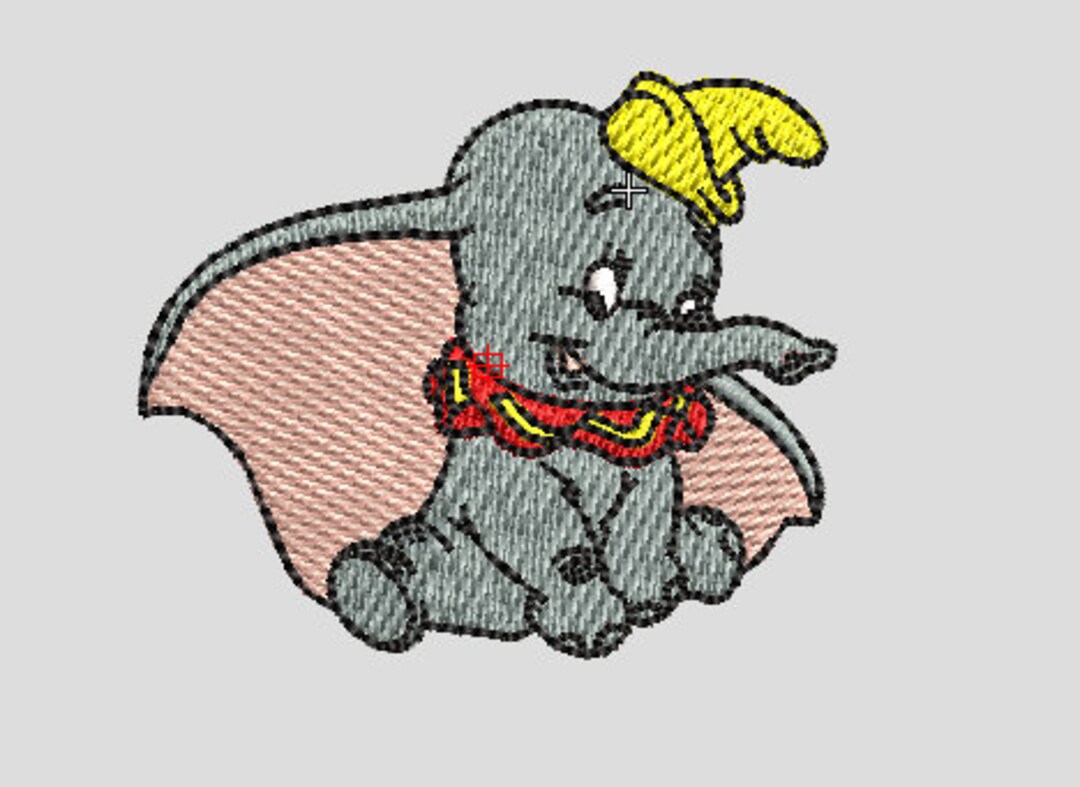 Embroidery Design With Dumbo - Etsy