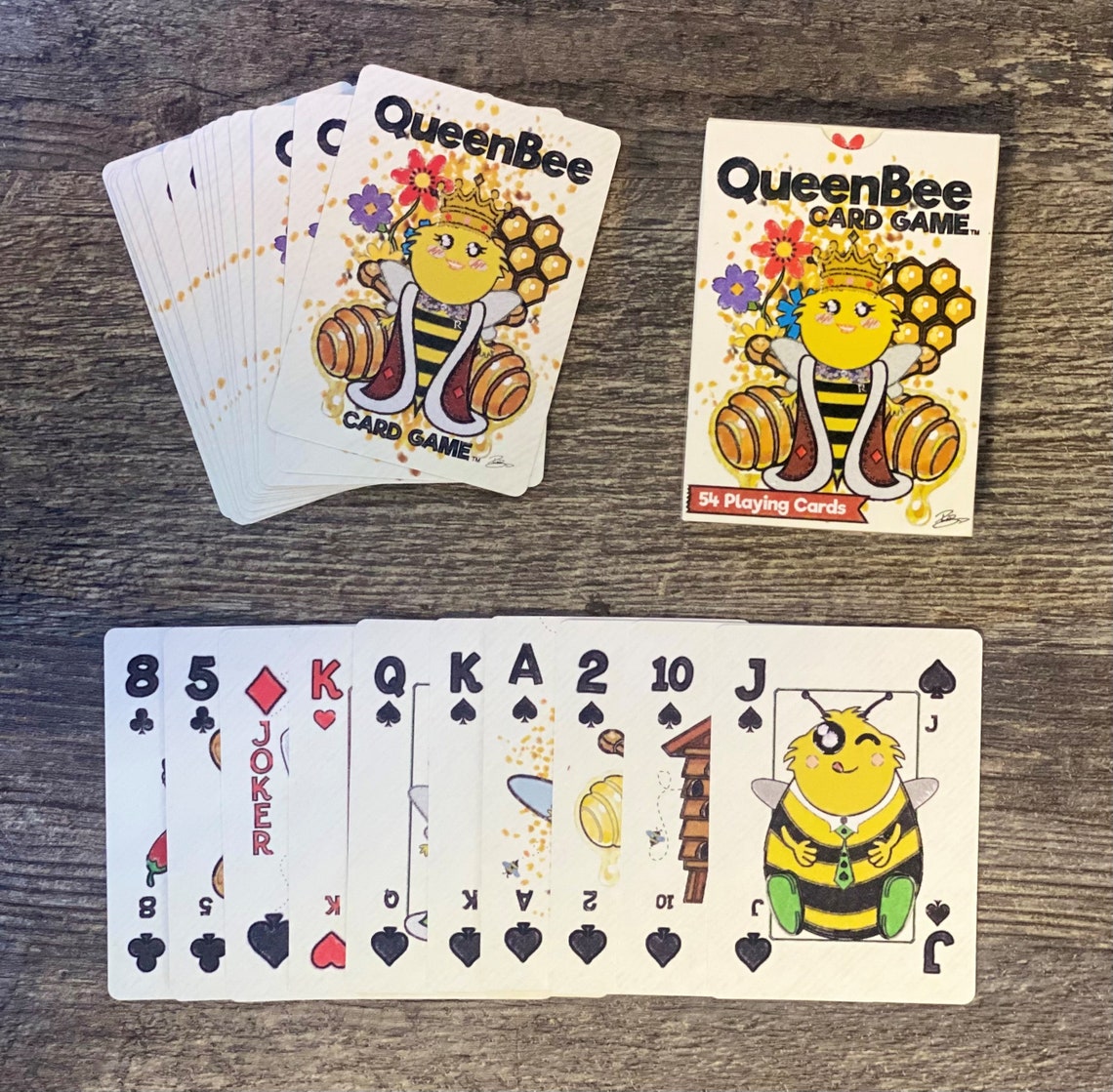Queen Bee Card Game - Etsy