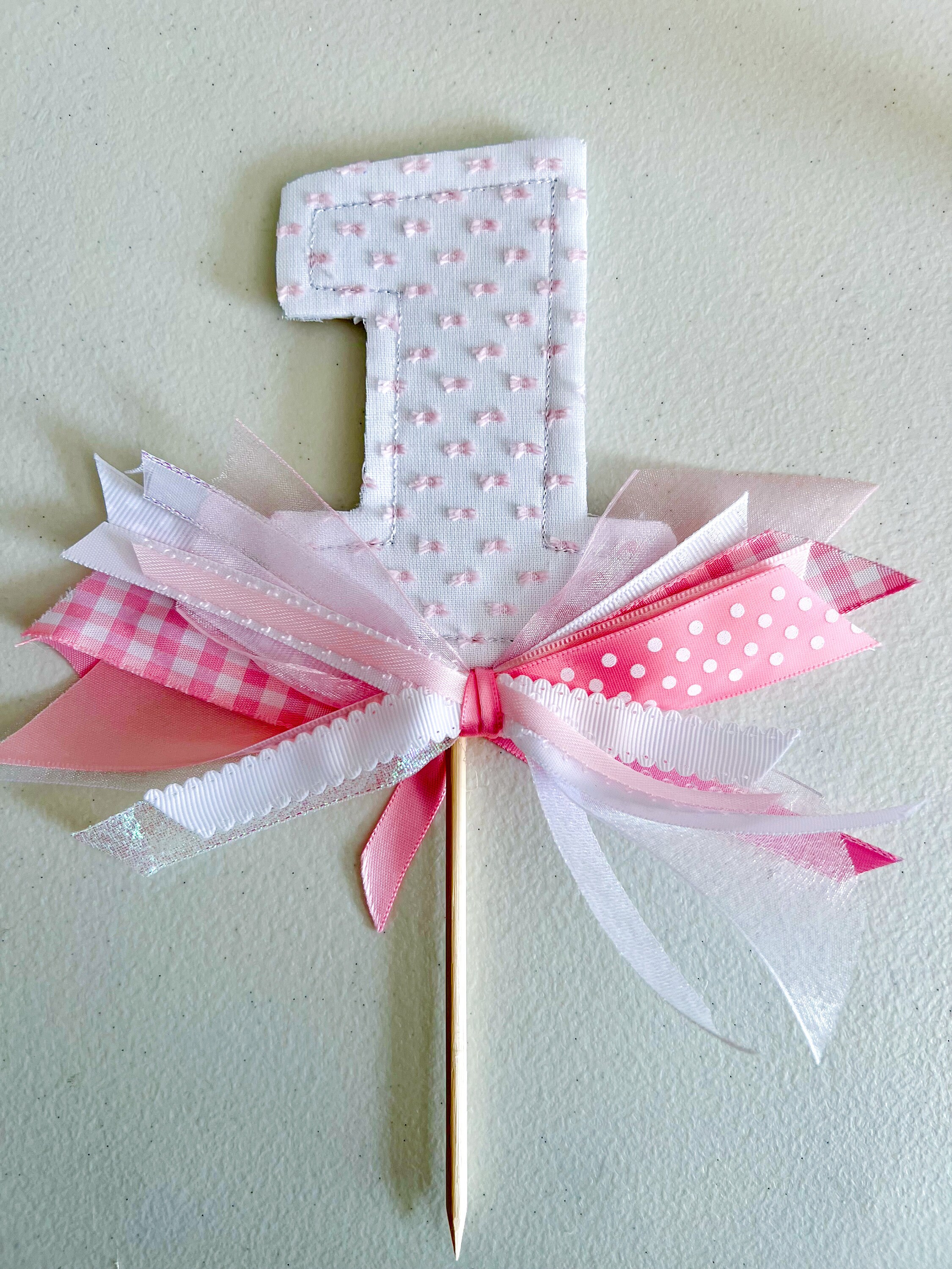 Birthday Number Cake Topper - Etsy