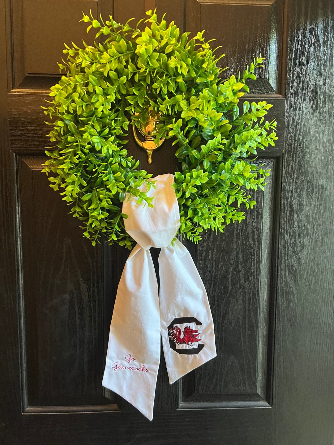 Collegiate Wreath Sash - Etsy