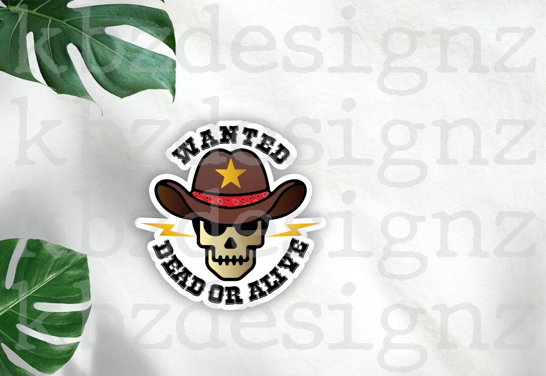 Cowboy Stickers Skull Stickers Country Stickers Cowgirl Stickers ...