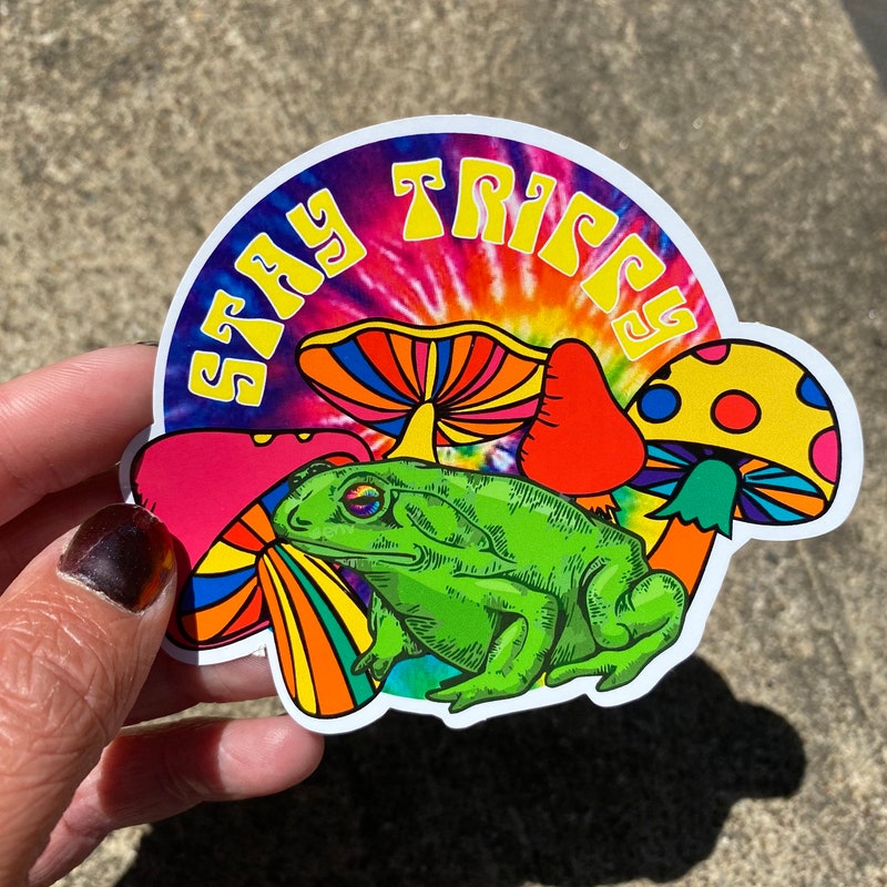 Trippy Sticker - Etsy