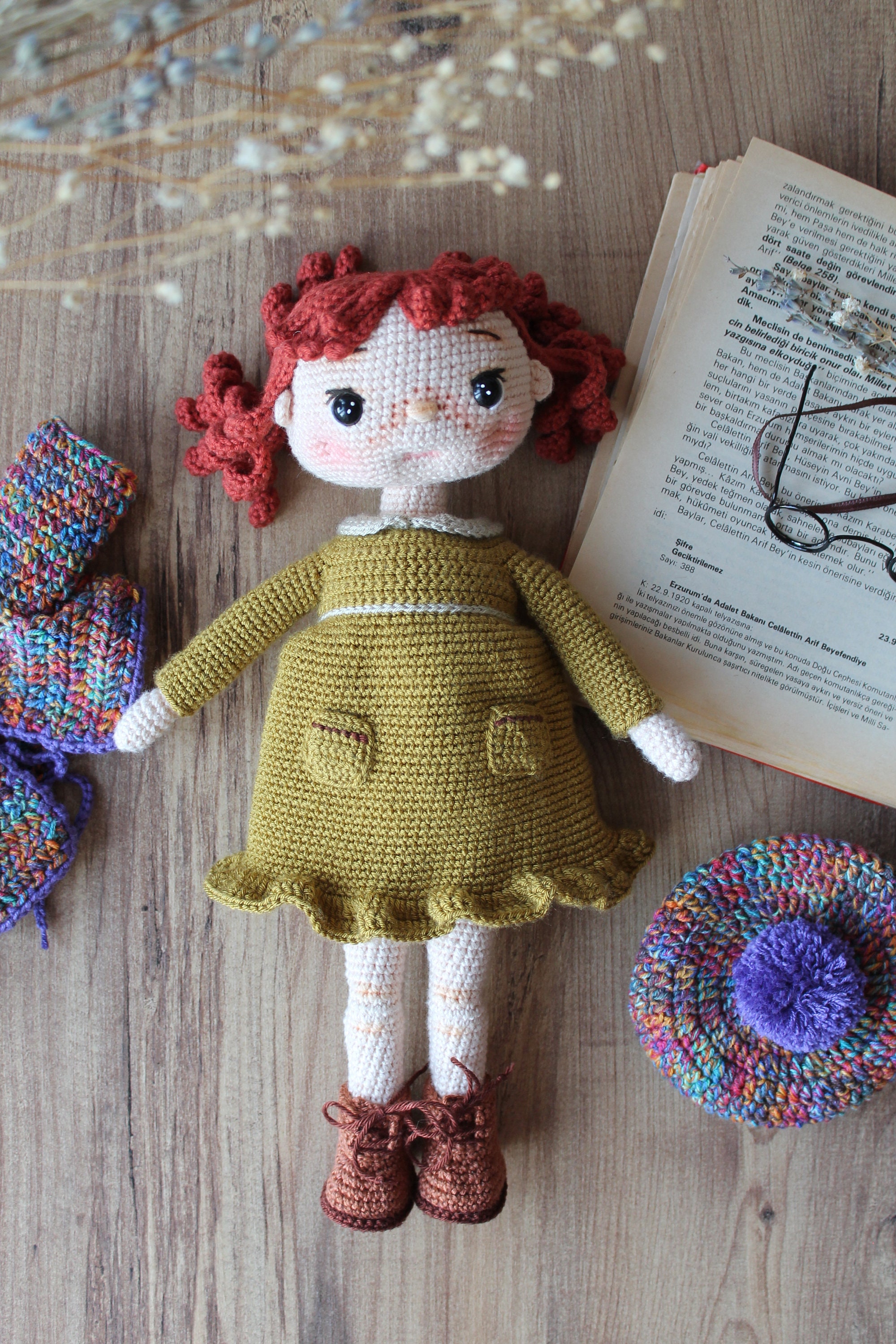 Amigurumi Doll Crochet Pattern: Monica Doll (english PDF) - Etsy