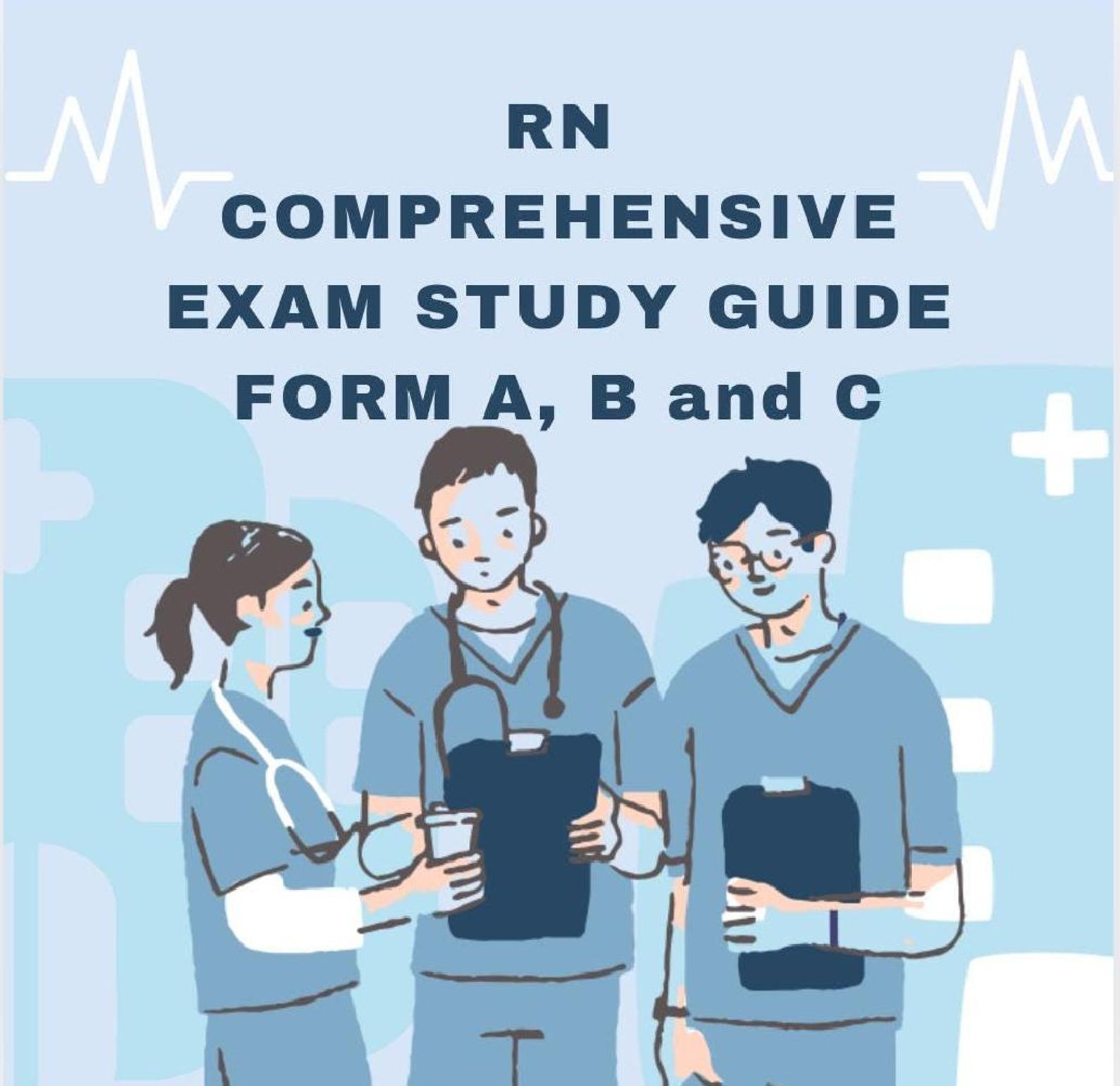 RN Comprehensive Exam Study Guide Form A, B and C - Etsy
