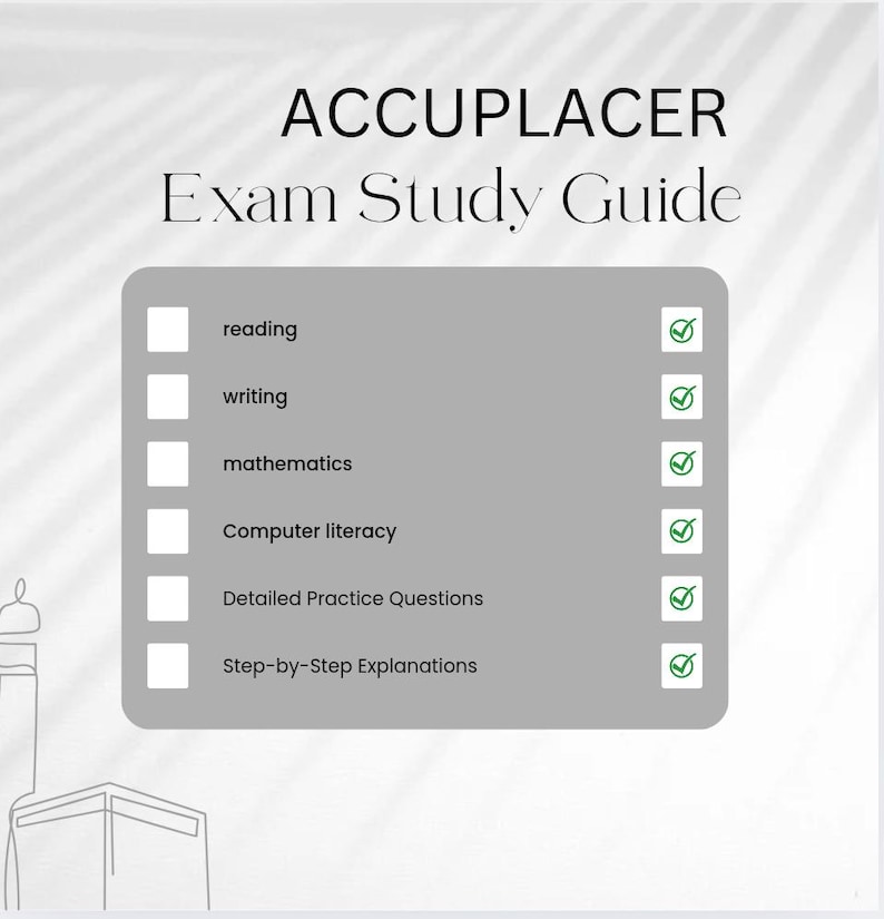 Ultimate ACCUPLACER Exam Study Guide | Comprehensive Test Prep for Math ...