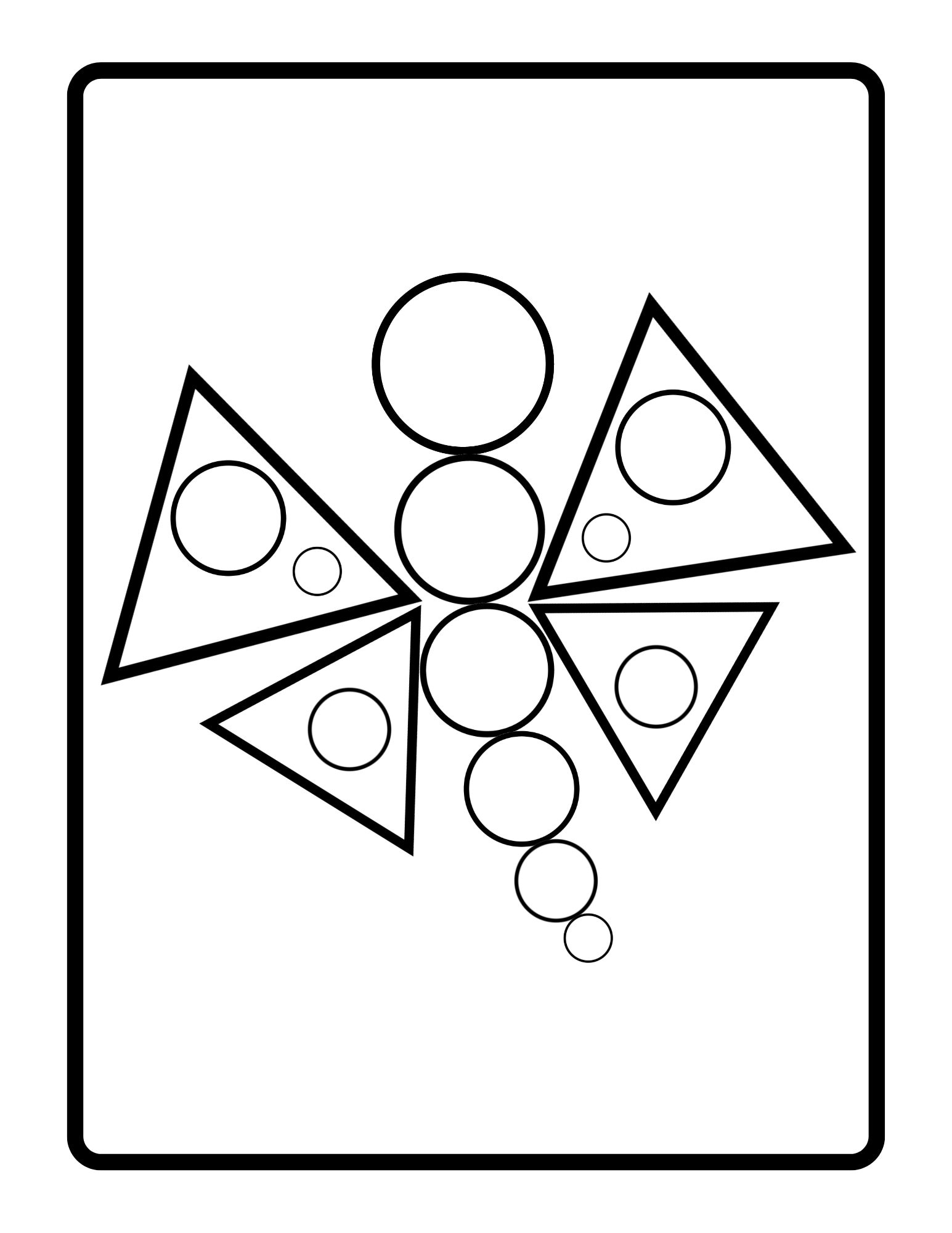 Shapes Printable Pages | Shapes Coloring Pages for Kids and Toddlers ...