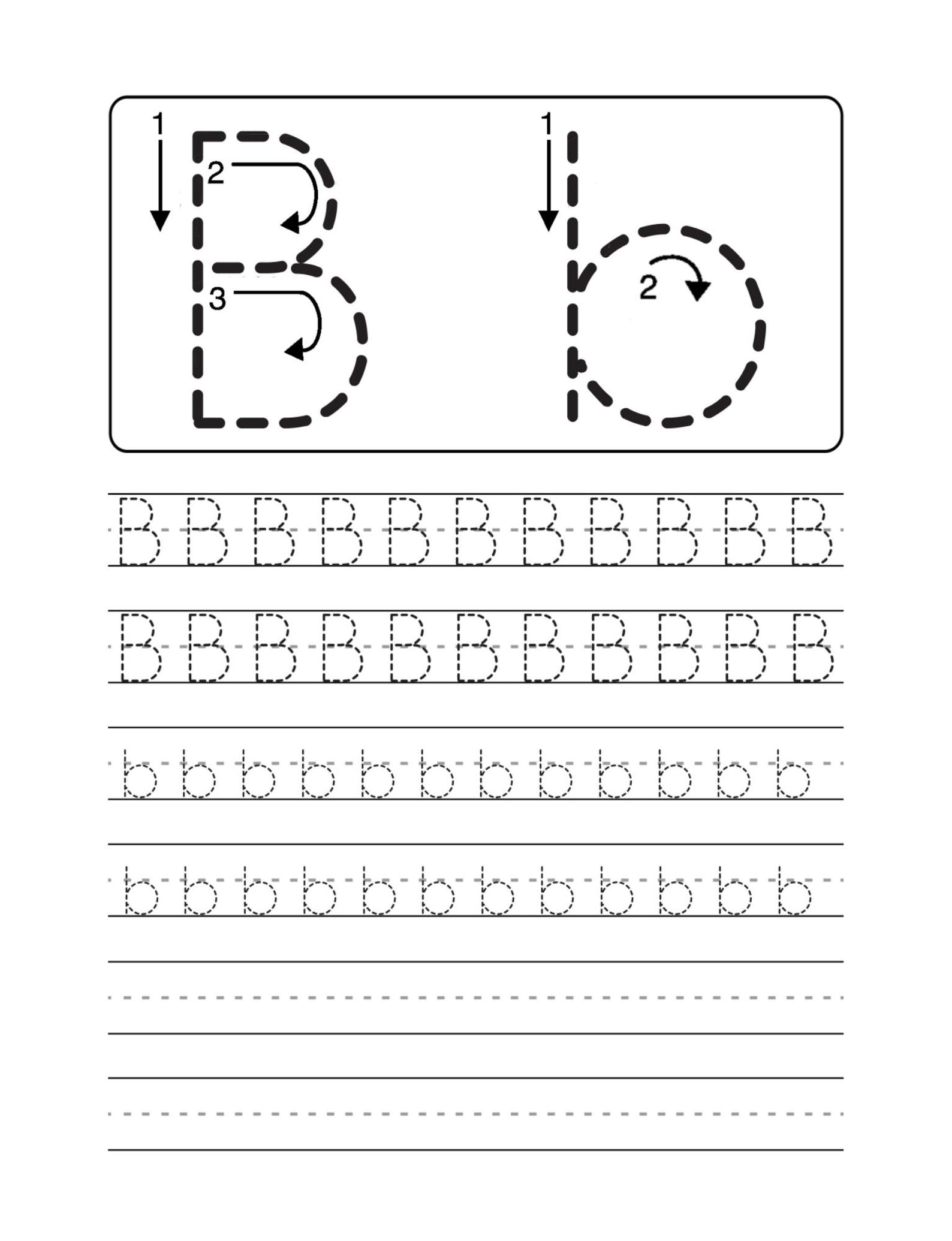 Alphabet Letter Tracing & Handwriting Pages | ABC Alphabet Handwriting ...