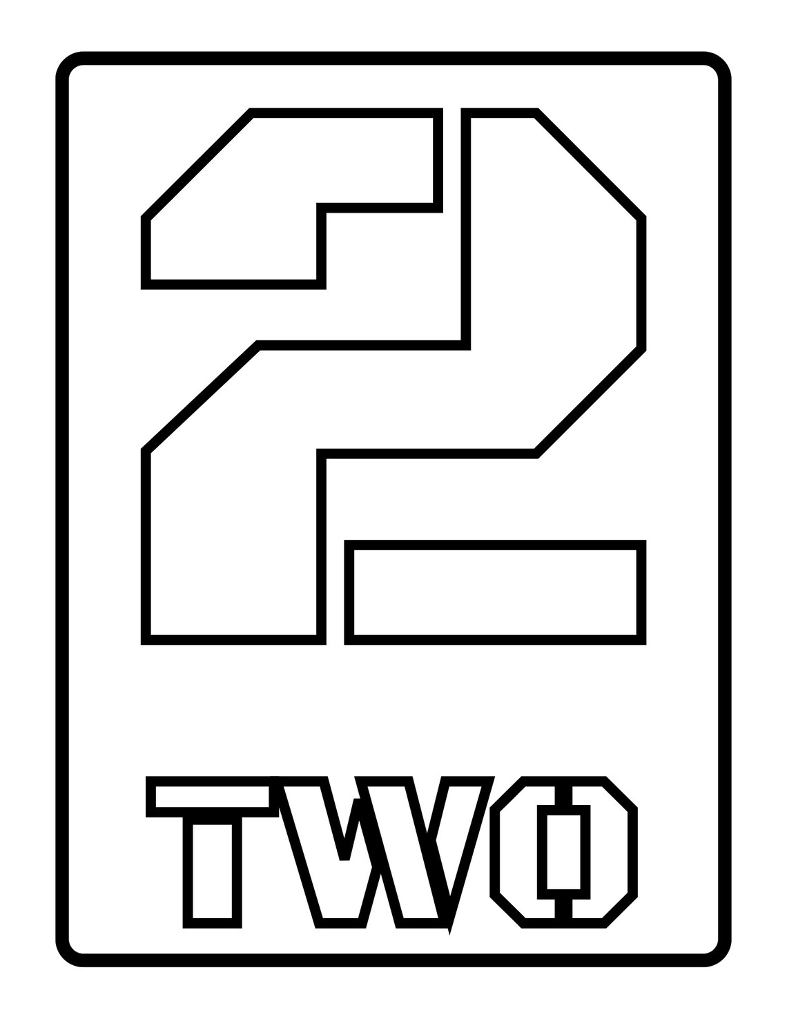 Numbers Coloring Pages | Military Stencil Font (34 PDF Printable Pages ...