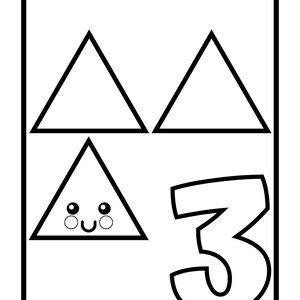 Numbers 1-20 Coloring Pages | Toddler Counting Printable (PDF) - Etsy