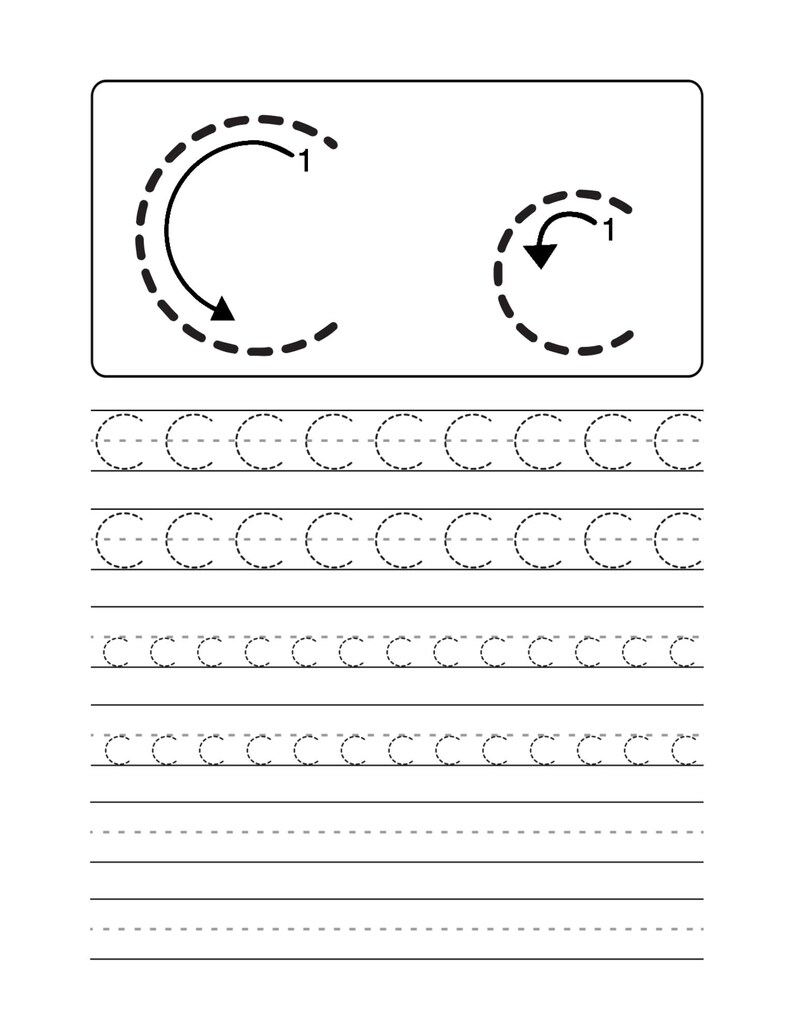 Alphabet Letter Tracing & Handwriting Pages | ABC Alphabet Handwriting ...