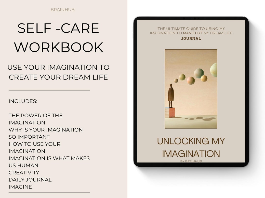 Self-care Journal | Imagination Workbook | Printable | Self-love ...