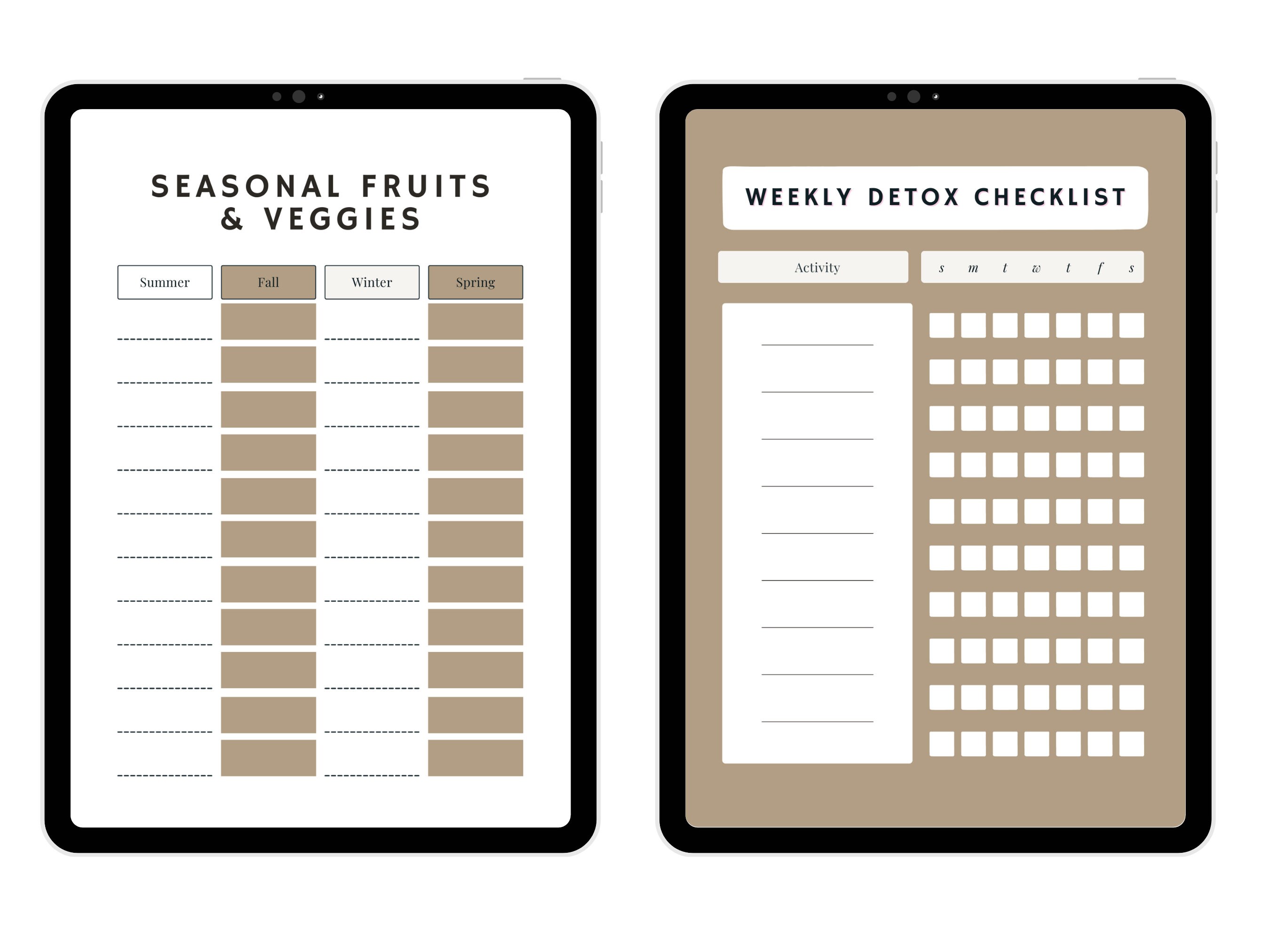 Ultimate Meal Planner Printable food Journal/grocery List - Etsy