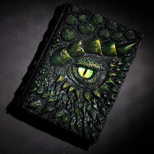 Hand Crafted 3d Dragon Diary/journal - Etsy