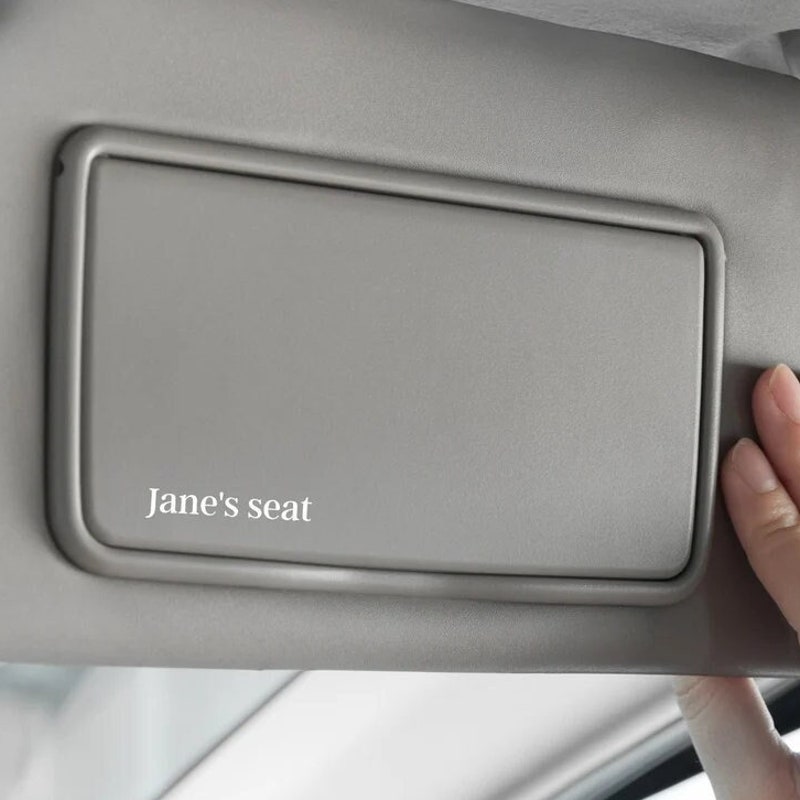 Vinyl Interior Car Decal - Etsy