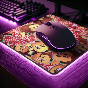 Roblox Faux Leather Mousemat, PC Mat, Gamer Pad, Popular Computer Games ...