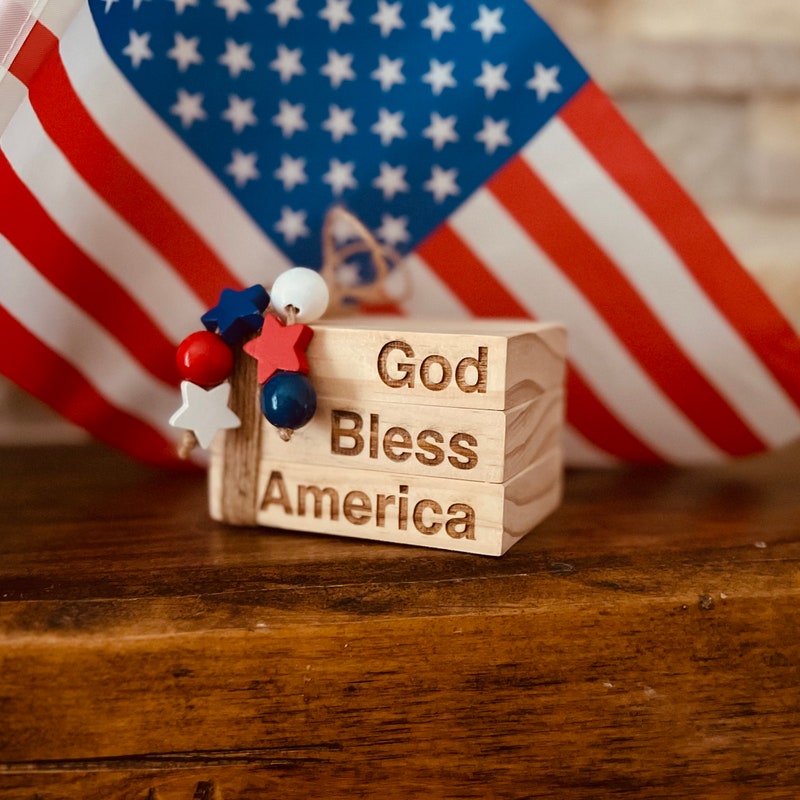 God Bless America Sign - Etsy