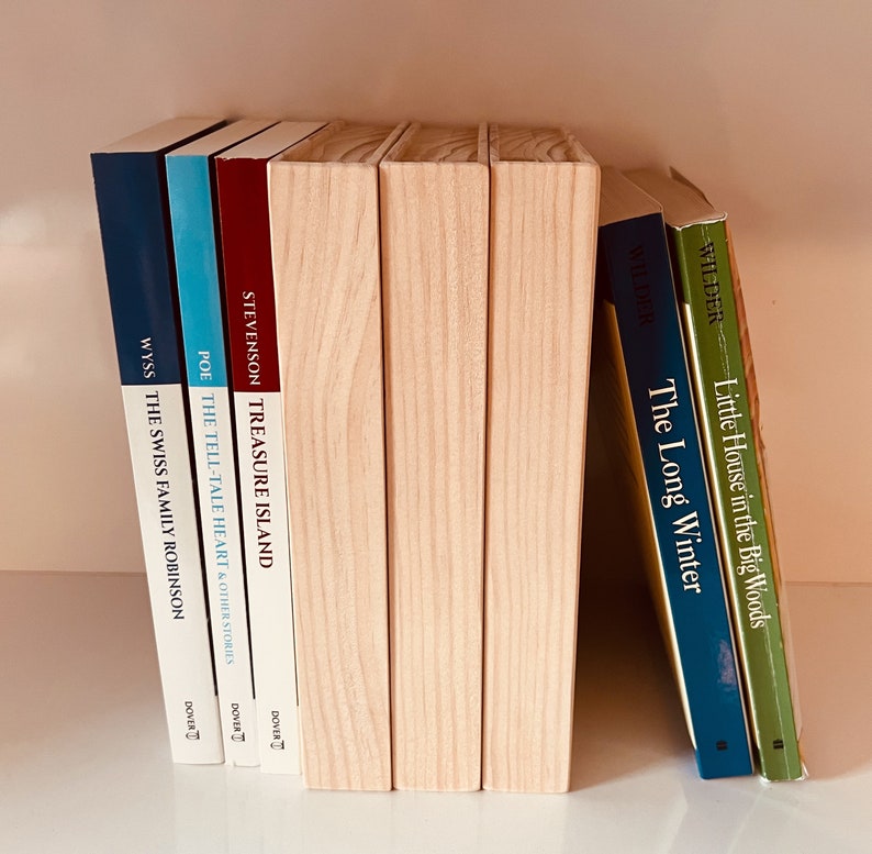 Tiered Tray Book Stack Home Decor Unfinished DIY - Etsy